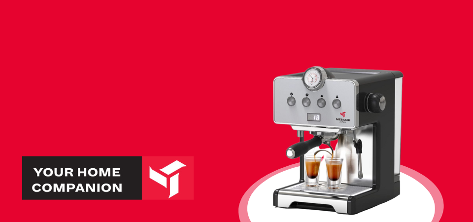 Mebashi - ME-ECM2043 ESPRESSO COFFEE MACHINE